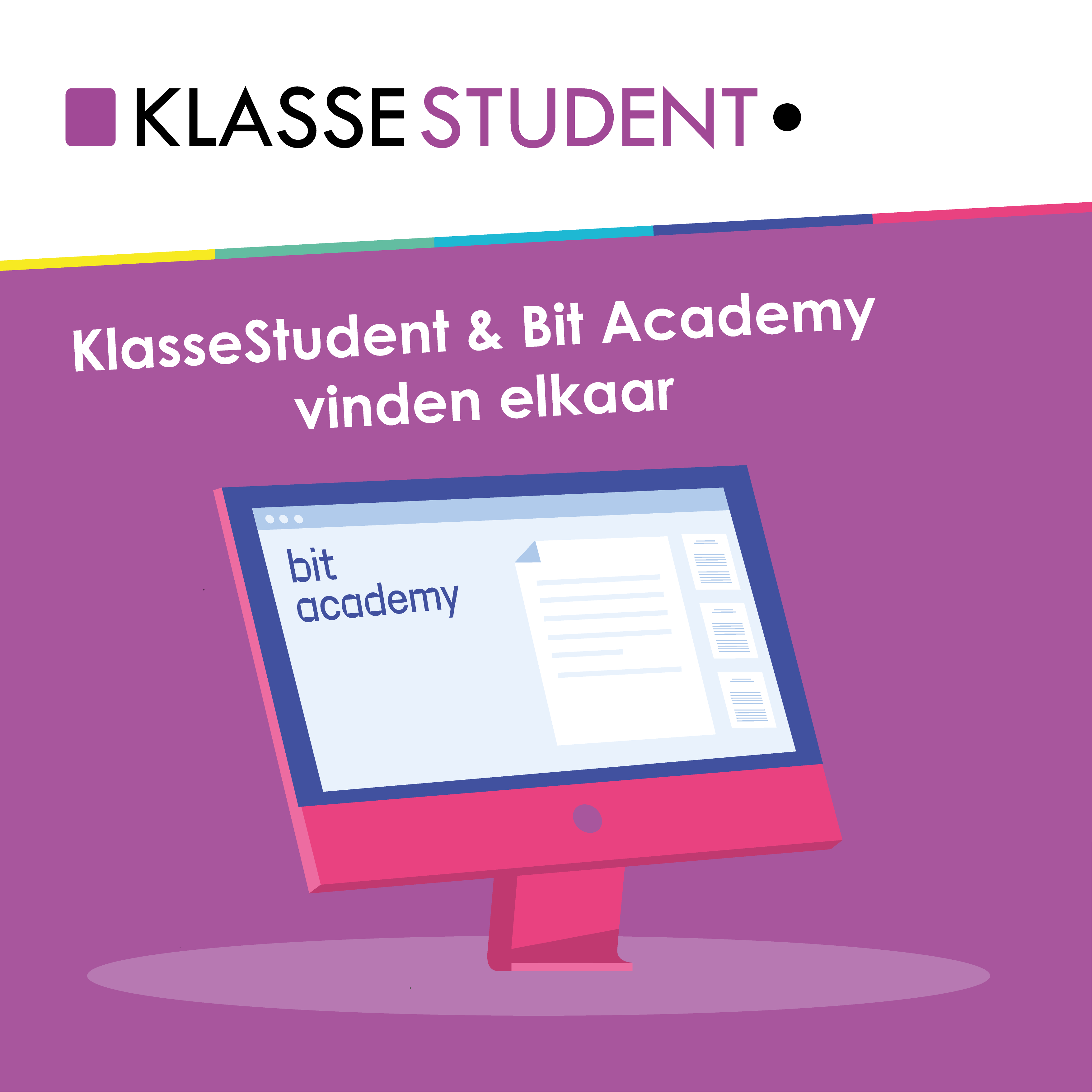 KlasseStudent en Bit Academy vinden elkaar - KlasseStudent